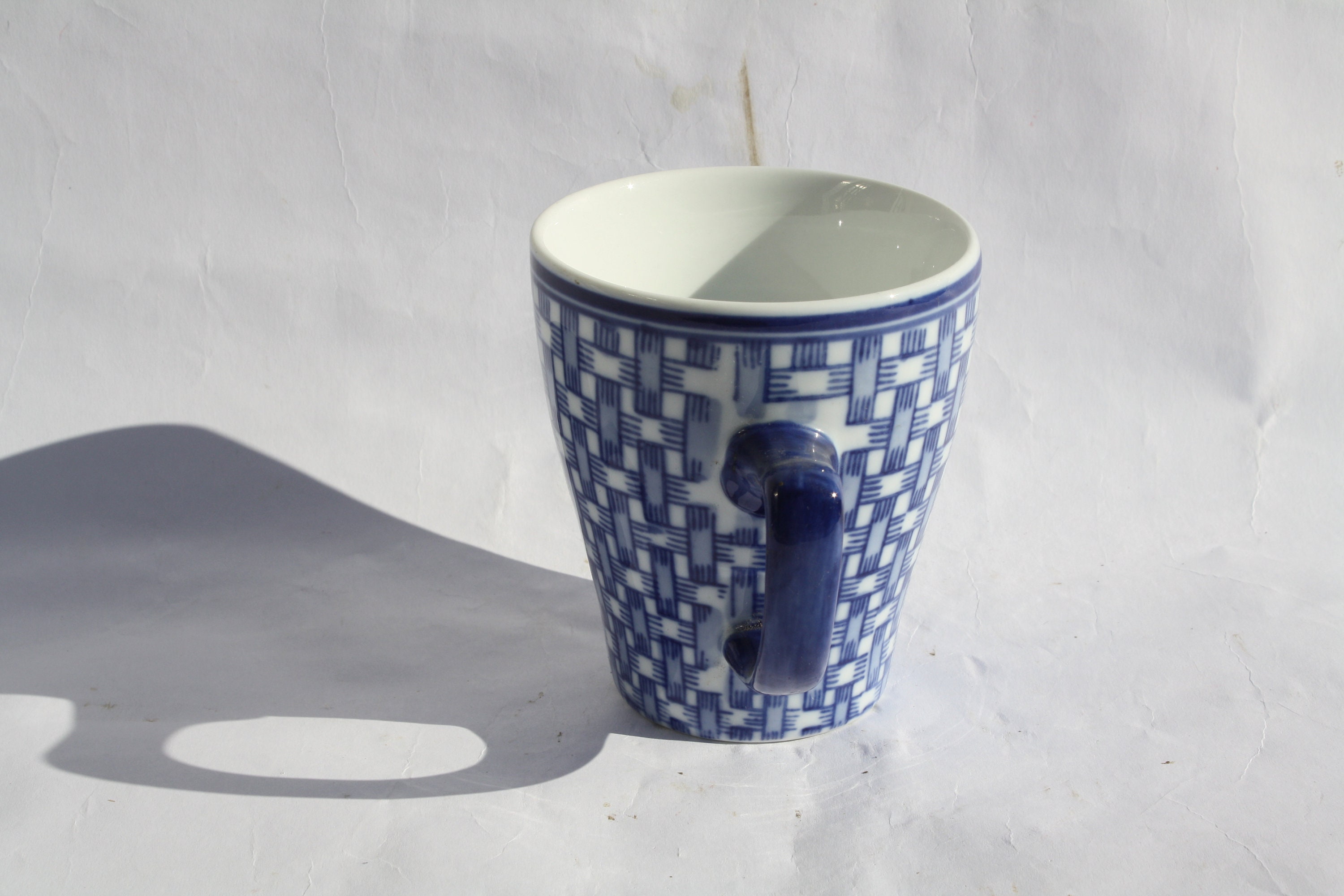 Traditional Blue English Mount Everest Ceramic Mug Blue Net - Etsy