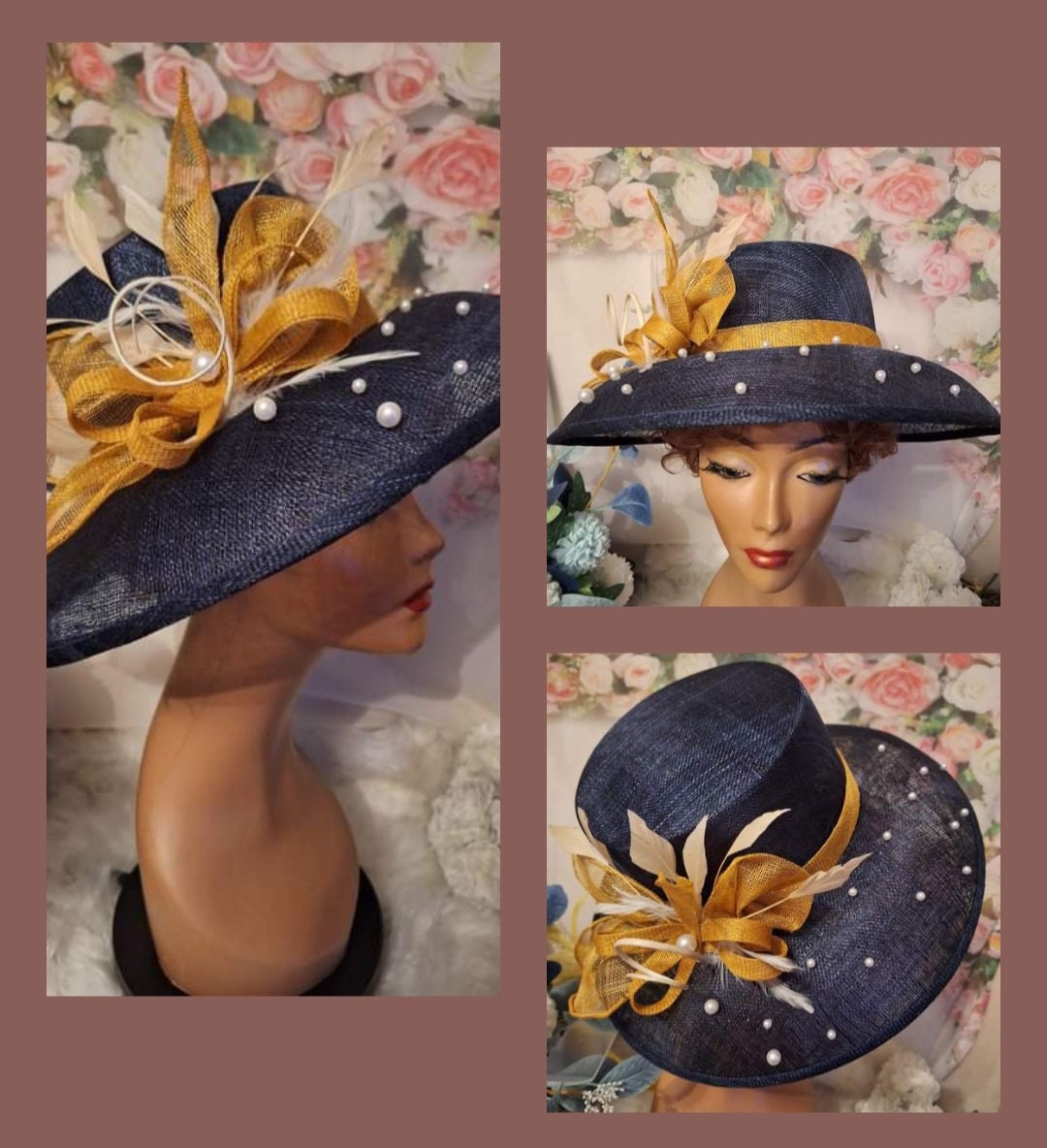 Chapeau Capeline sinamay - Etsy France