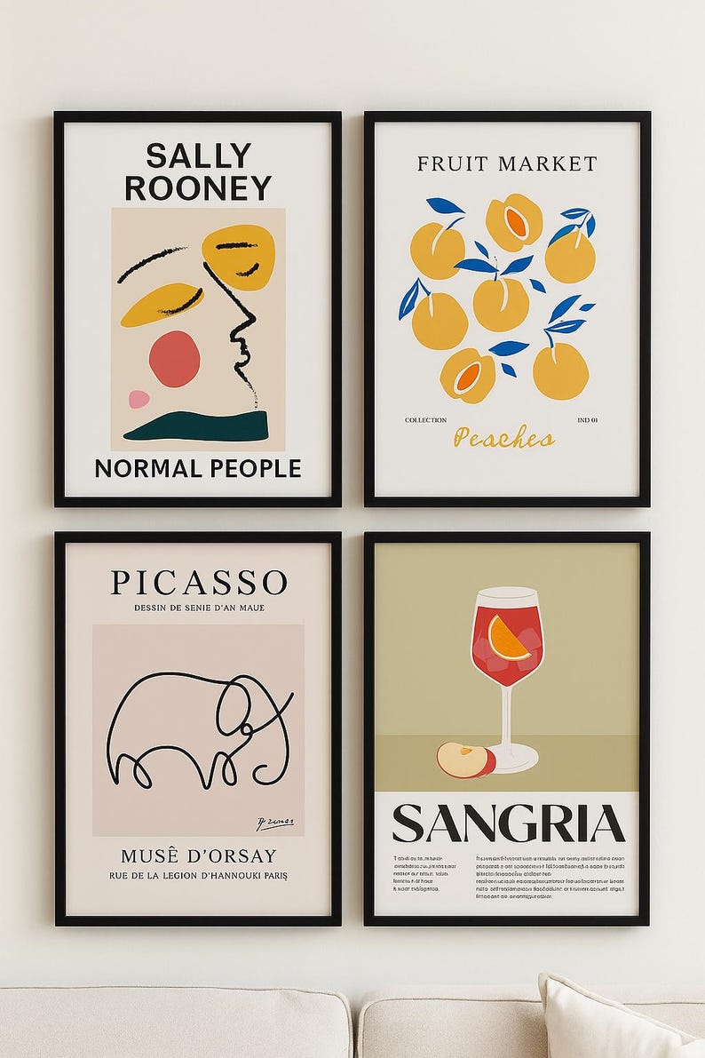 60,000 Digital Wall Art Bundle | Vintage, Abstract & Modern Printable ...