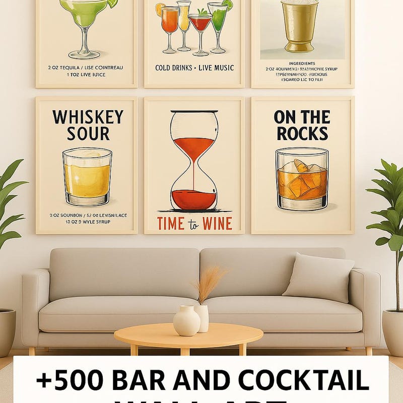 Drink Posters - Etsy