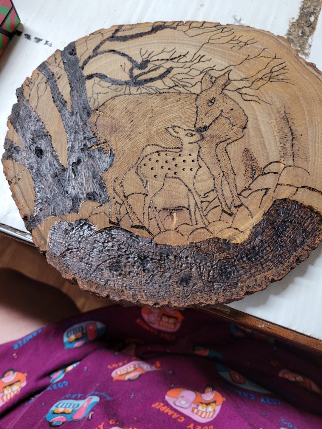 Wood Burned Art - Etsy