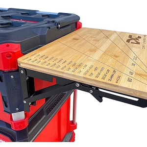 Milwaukee Packout, Quick Detaching/folding Bamboo Table,*free Shipping ...