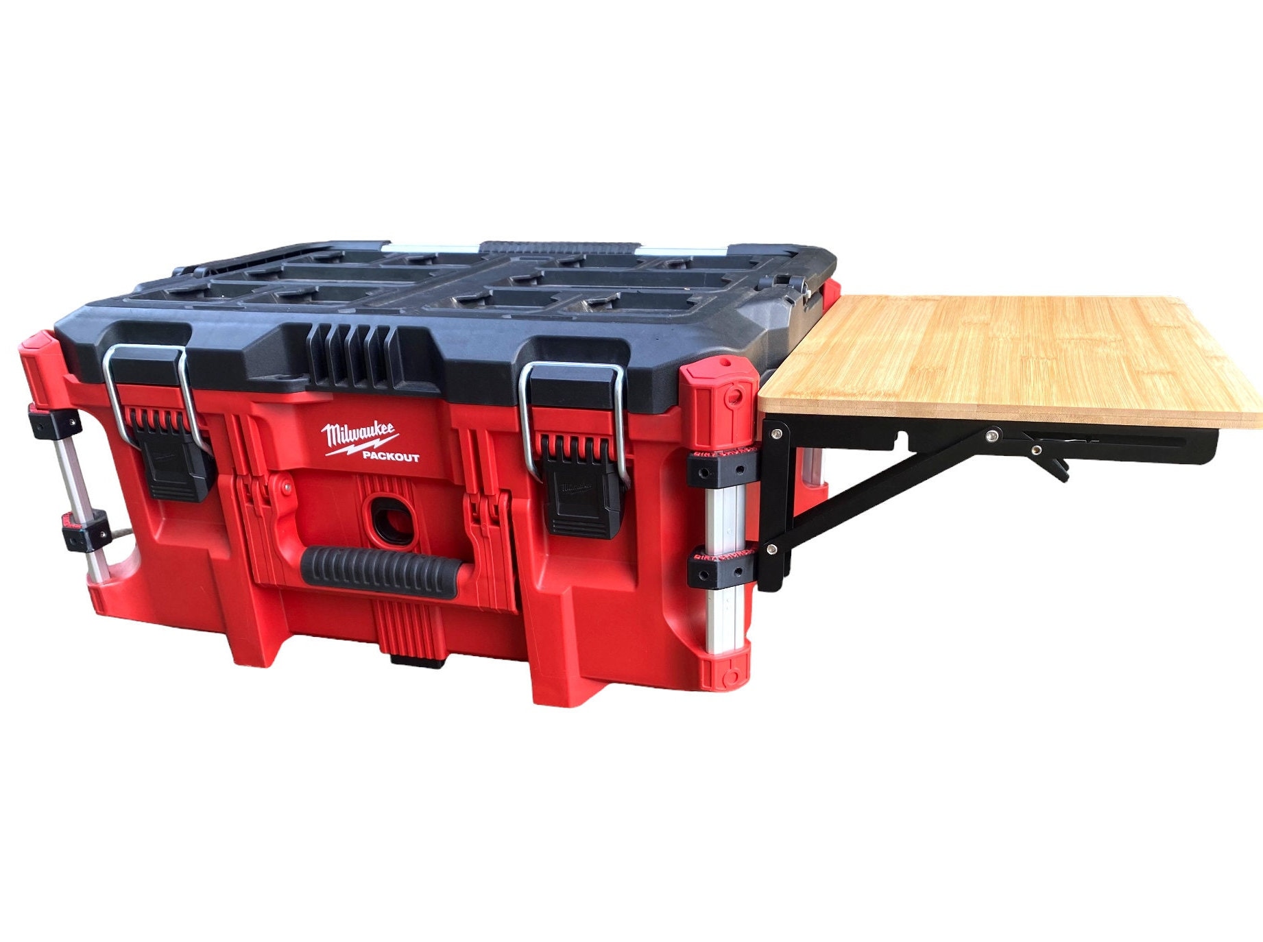 Milwaukee Packout Bamboo Folding Table Table Included Free - Etsy Australia