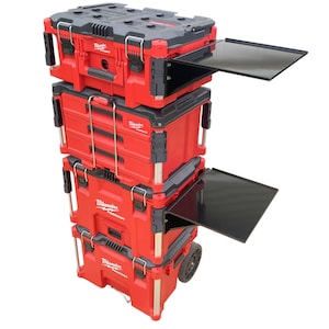 Milwaukee Packout, Folding / Detachable Steel Table, Rail Caps Included ...