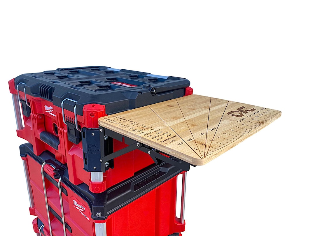 Milwaukee Packout, Quick Detaching/folding Bamboo Table,*free Shipping ...