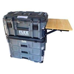 Flex Stack Pack, Bamboo Folding / Detachable Table, (table Included ...