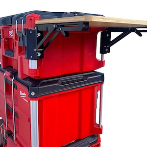 Milwaukee Packout Bamboo Side Table, Quick Detaching Workbench - Etsy