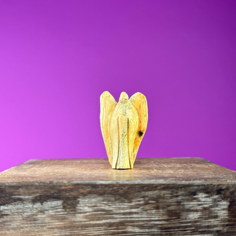 Mini Palo Santo Angel Carvings (peru), 1.46 Inches Tall, 5 Pack - Etsy