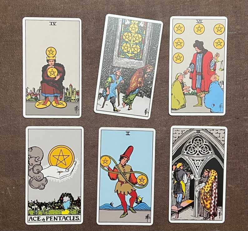 Complete Tarot Deck With Book. Pictorial Key to the Tarot - Etsy
