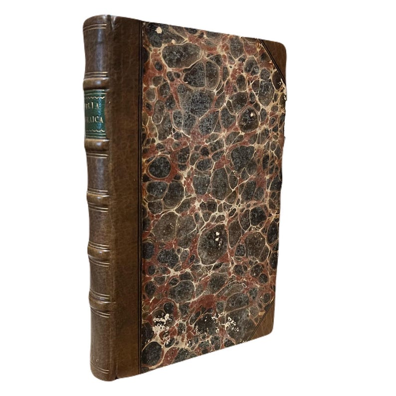 1720 Hebrew Pentateuch With Illustrated Frontispiece, Leather Binding ...