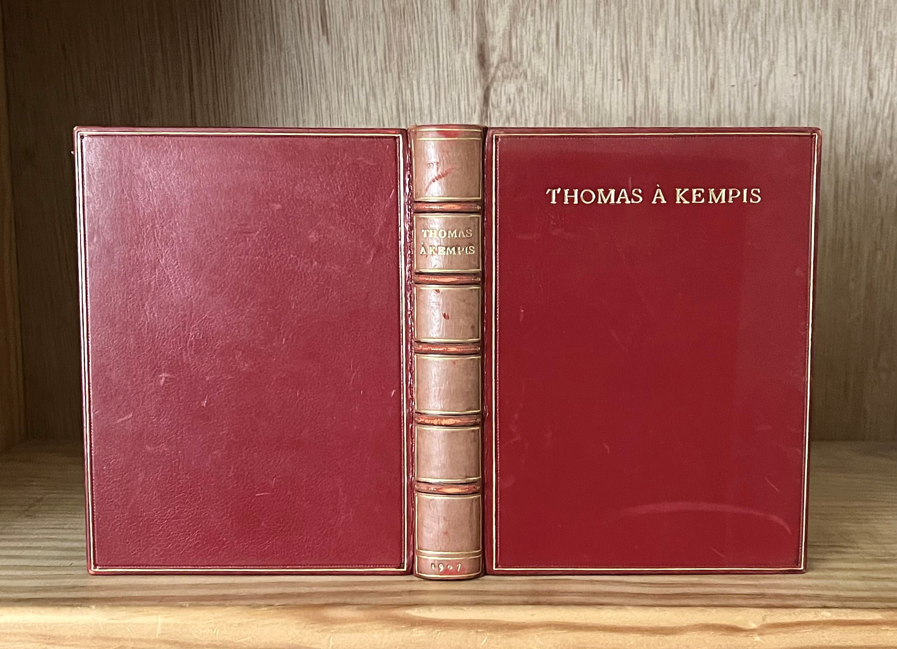 Luxurious Red Leather Fine Binding by Sangorski & Sutcliffe. Thomas A ...