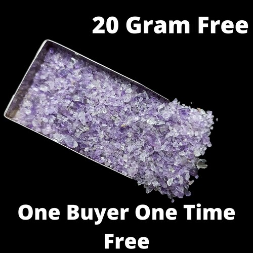 Amethyst Crushed Raw Stone Powder 1-3mm Amethyst Powder - Etsy