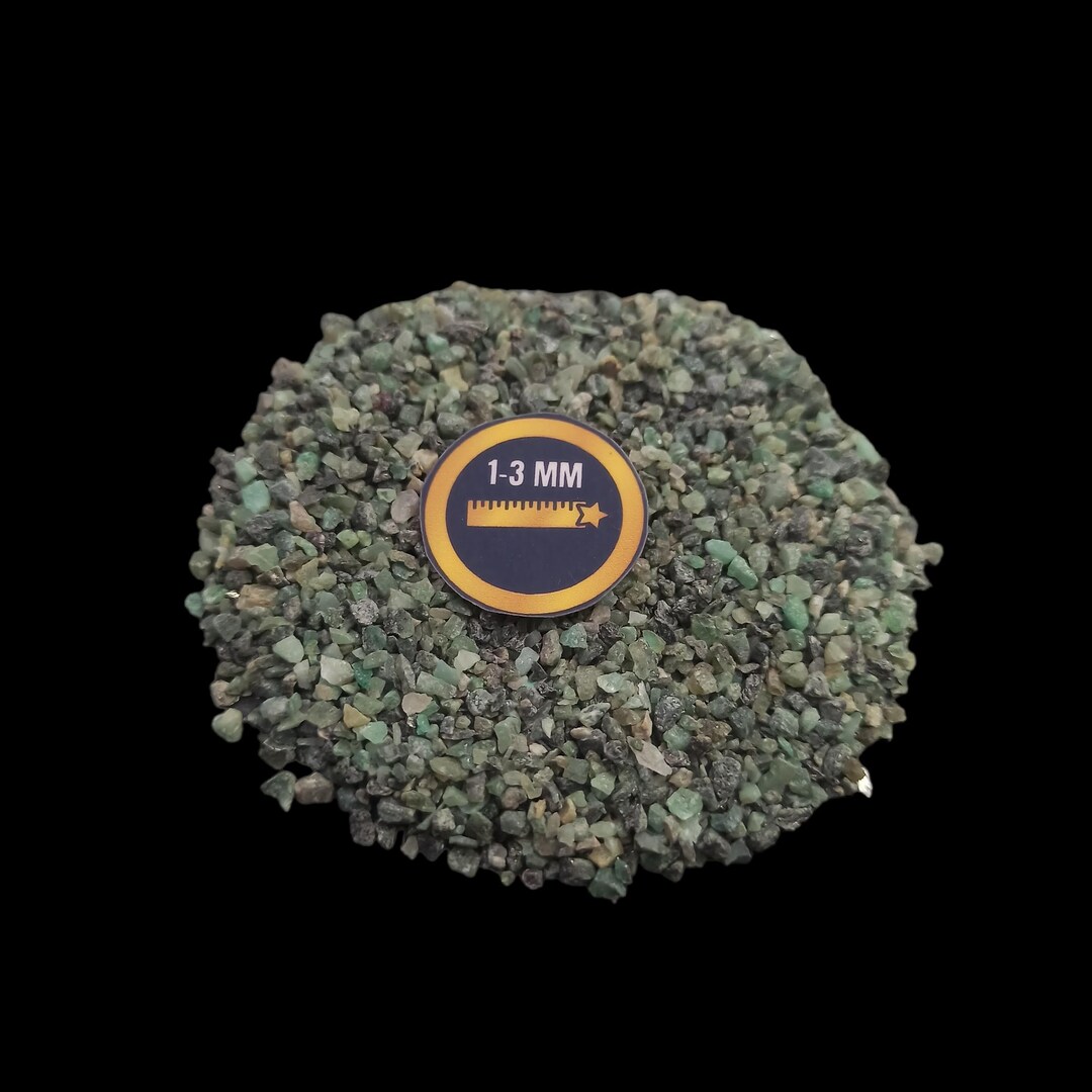 Crushed Emerald Crystals 1-3mm for Jewelry Home Decor - Etsy