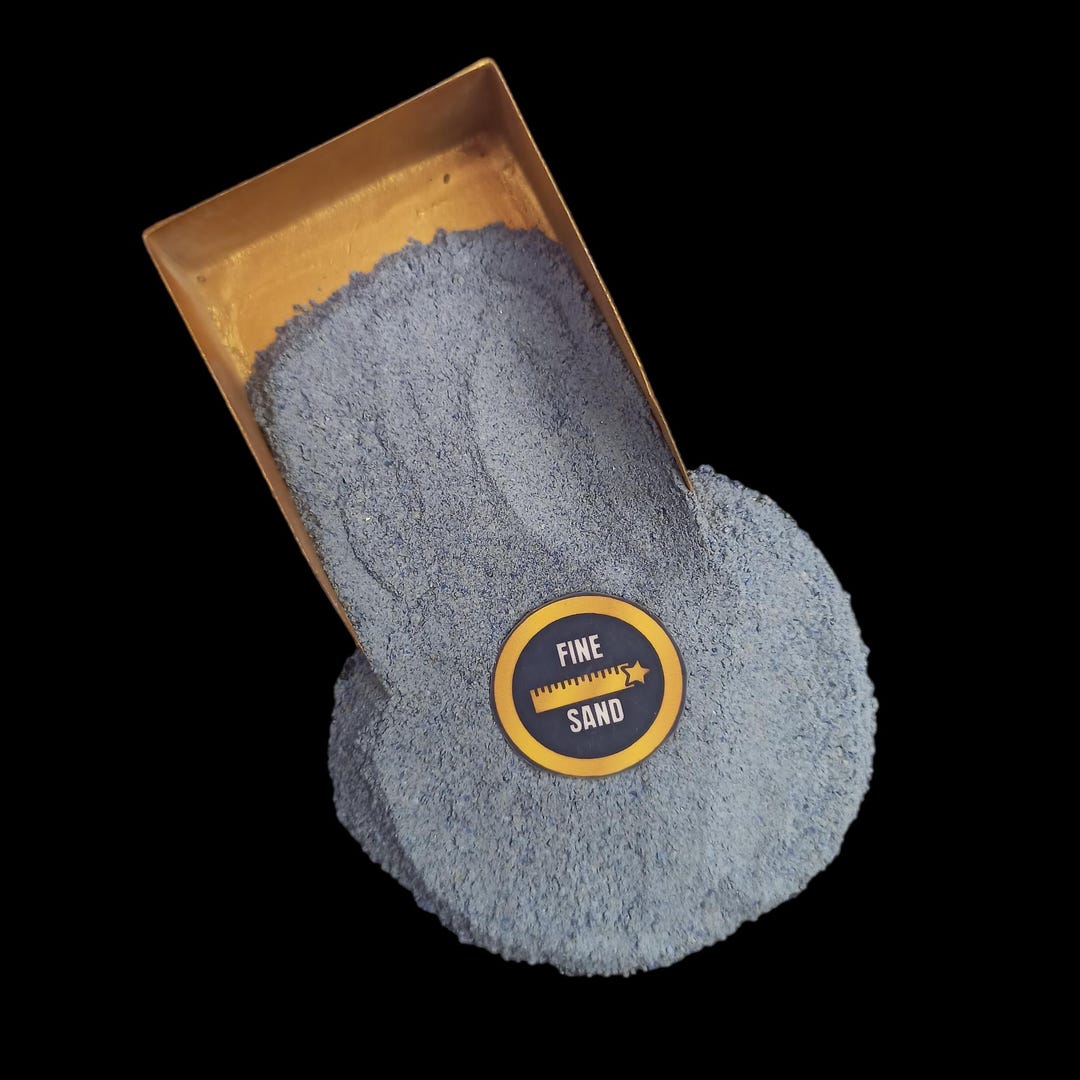 Lapis Lazuli Crushed Fine Raw Stone Powder, Blue Powder, Healing ...