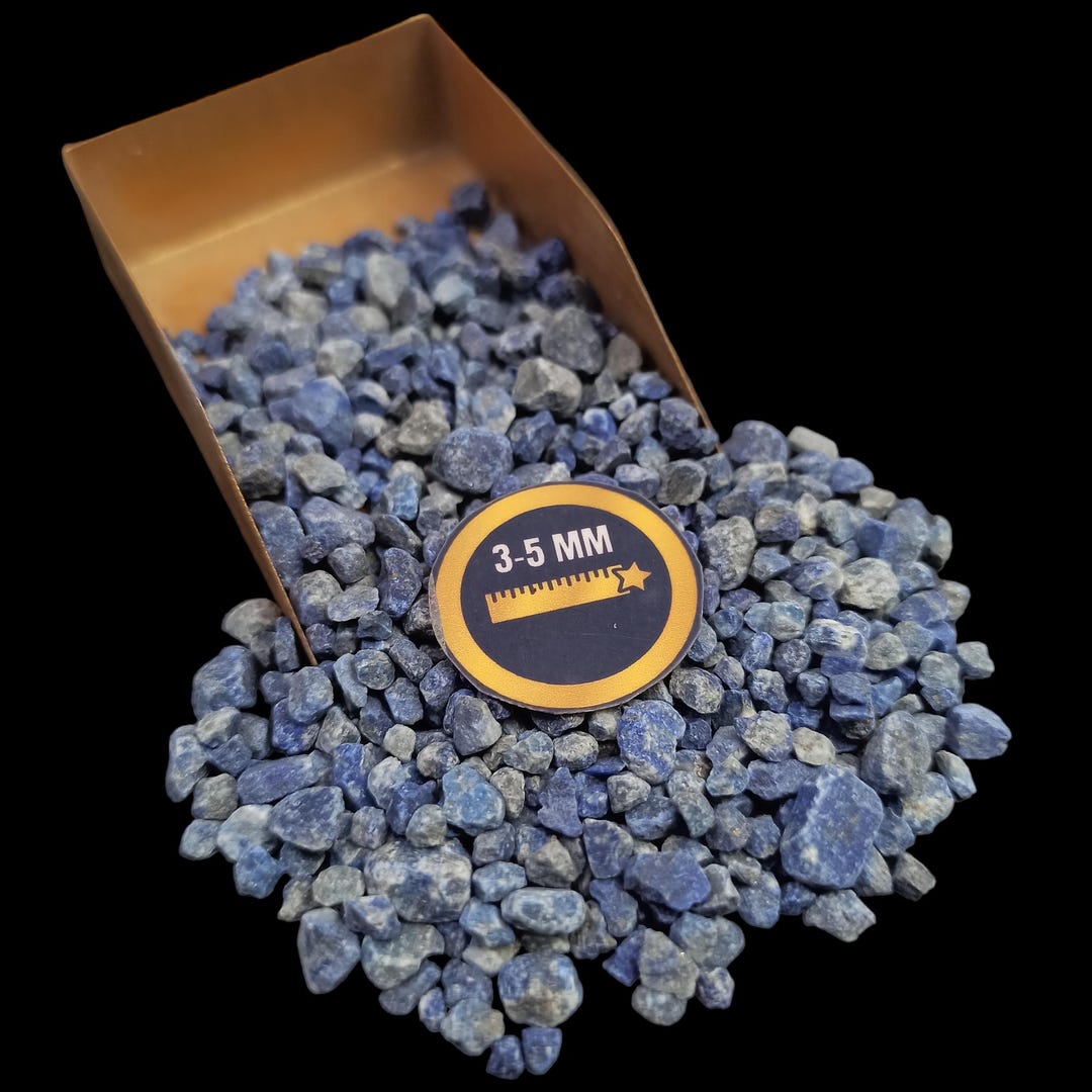 Natural Lapis Lazuli Fine Dust Powder 3mm to 5mm Grain Size Blue ...