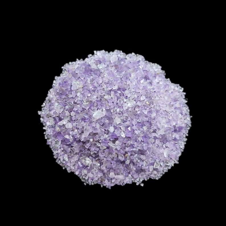 Amethyst Crushed Raw Stone Powder 1-3mm Amethyst Powder | Etsy