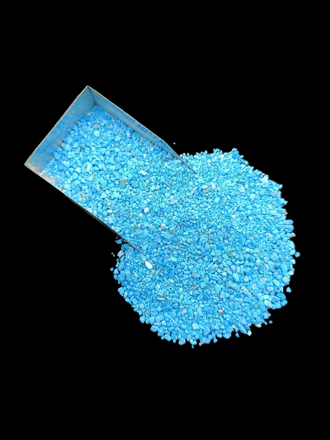 Sky Blue Turquoise Crushed Raw Stone Powder 1-3mm Sky Blue - Etsy
