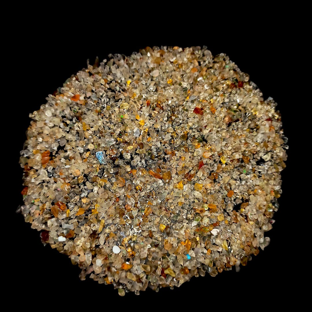 Ethiopian Opal Crushed Coarse Sand Powder 1-3mm | 5 Grams (25 Carats ...