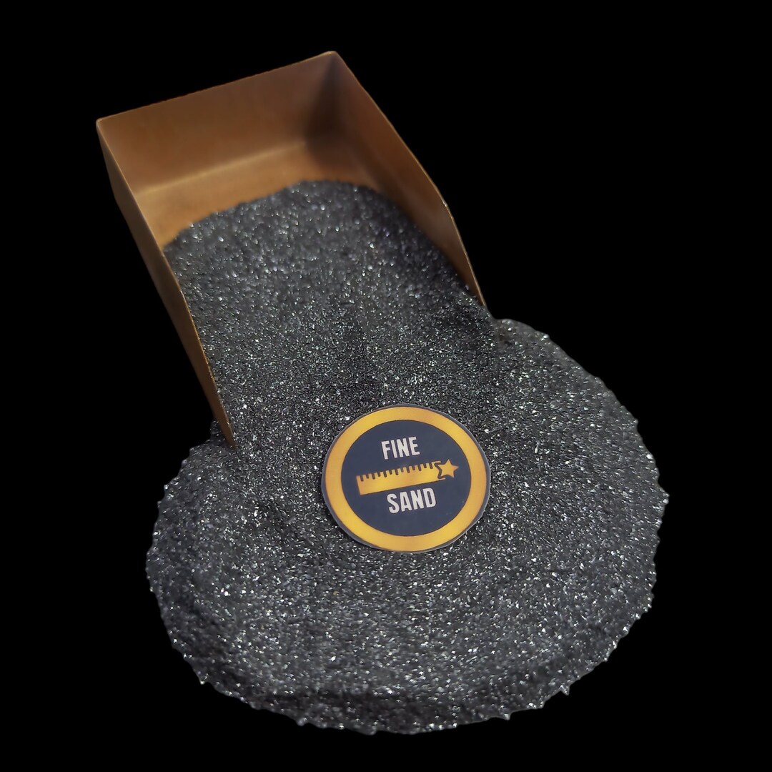 Silicon Gemstone Crushed Fine Dust Shiny Sand Powder | Silver Crushed ...