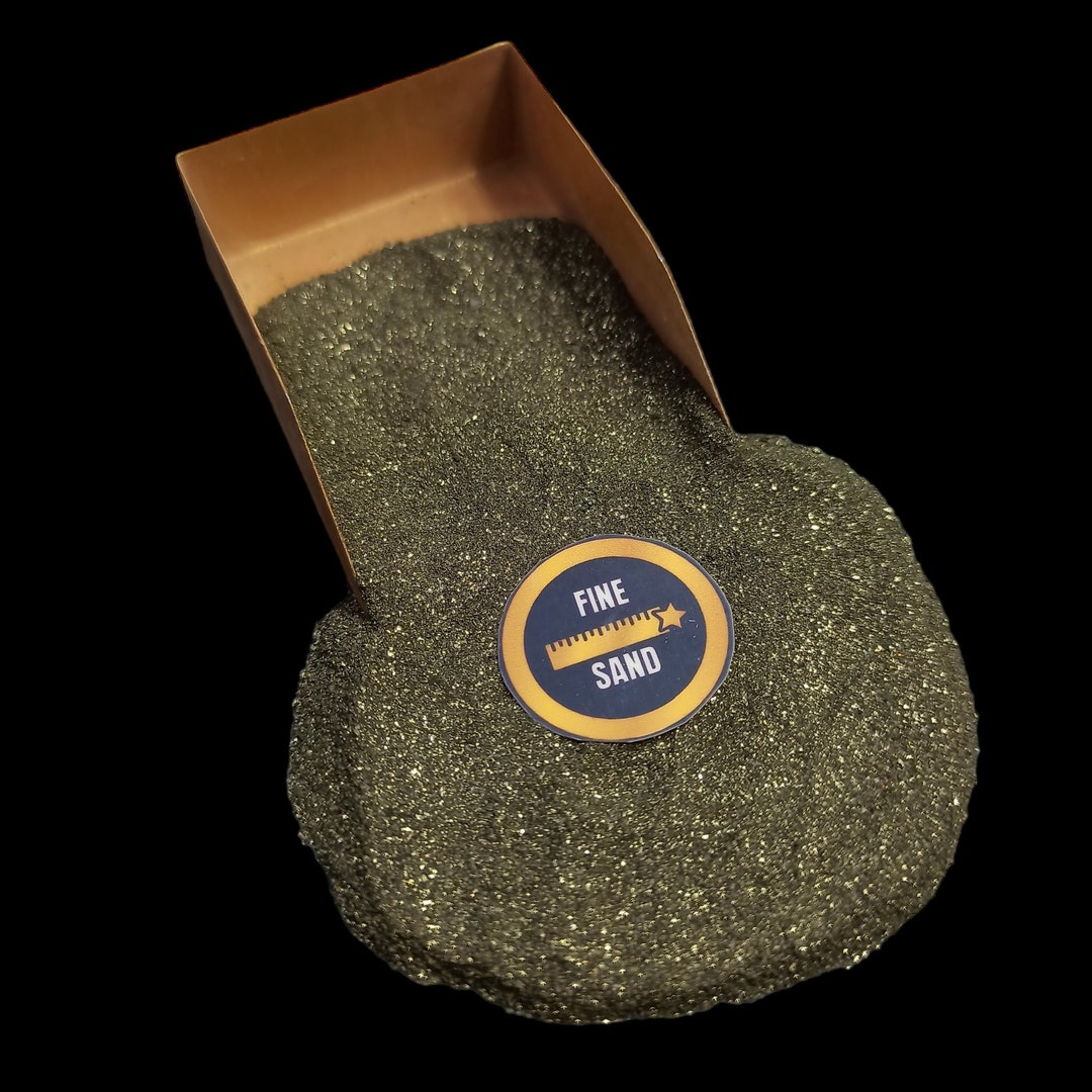 Natural Gemstone Fine Dust Sand Chalcopyrite Powder Massage Powder ...