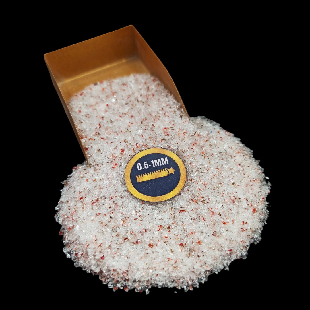 Coarse Crushed Orange Rutile Gemstone 05-1mm for Jewelry Making Home ...