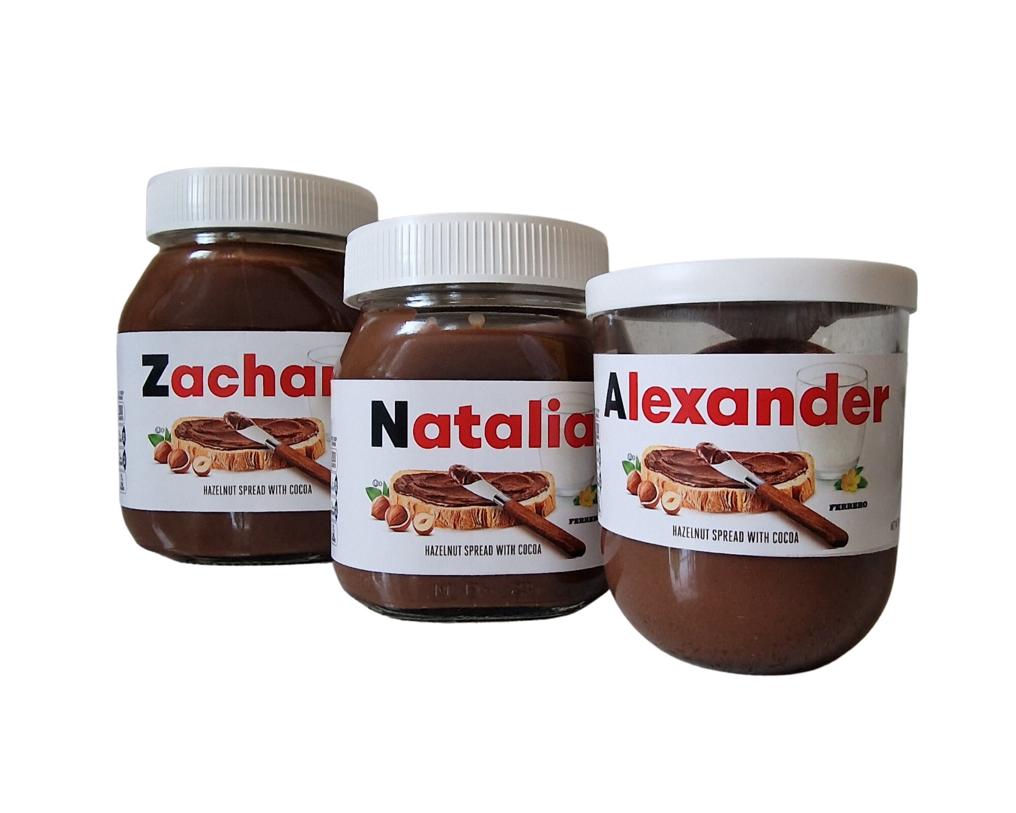 Personnaliser Son Étiquette Nutella – AOSA