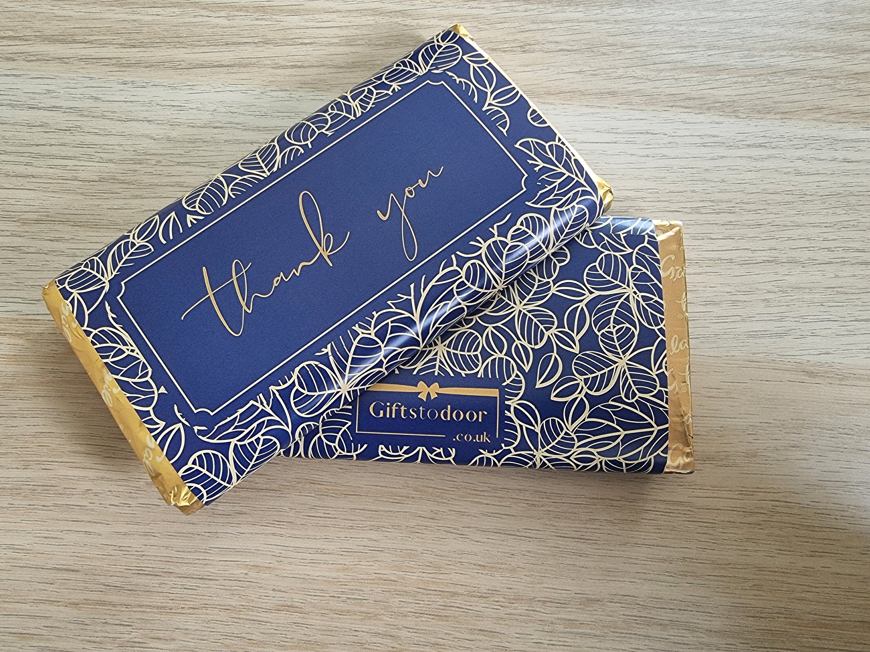 Personalised 'thank You' Chocolate Bar Wrapper - Etsy