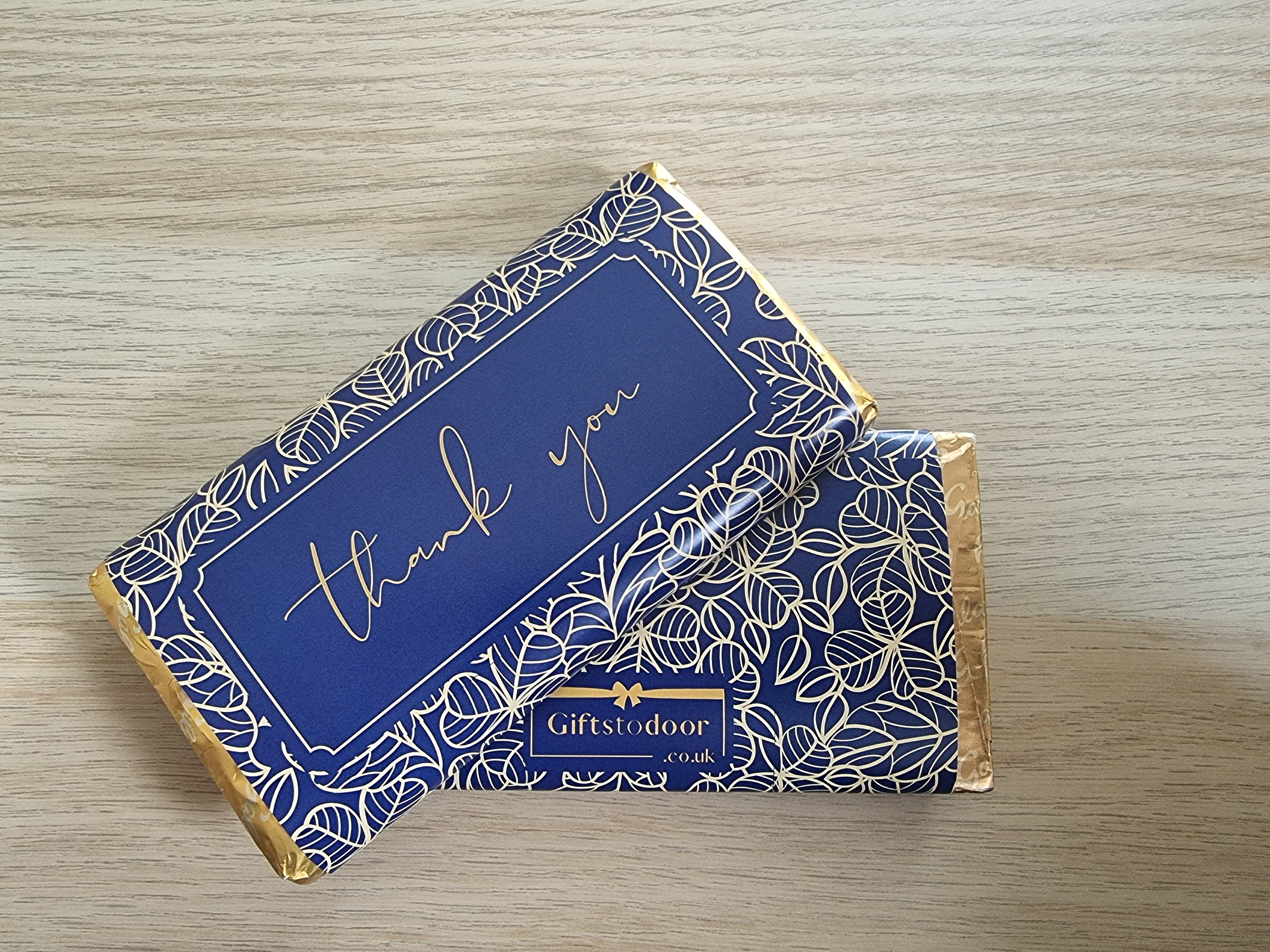 Personalised 'thank You' Chocolate Bar Wrapper - Etsy