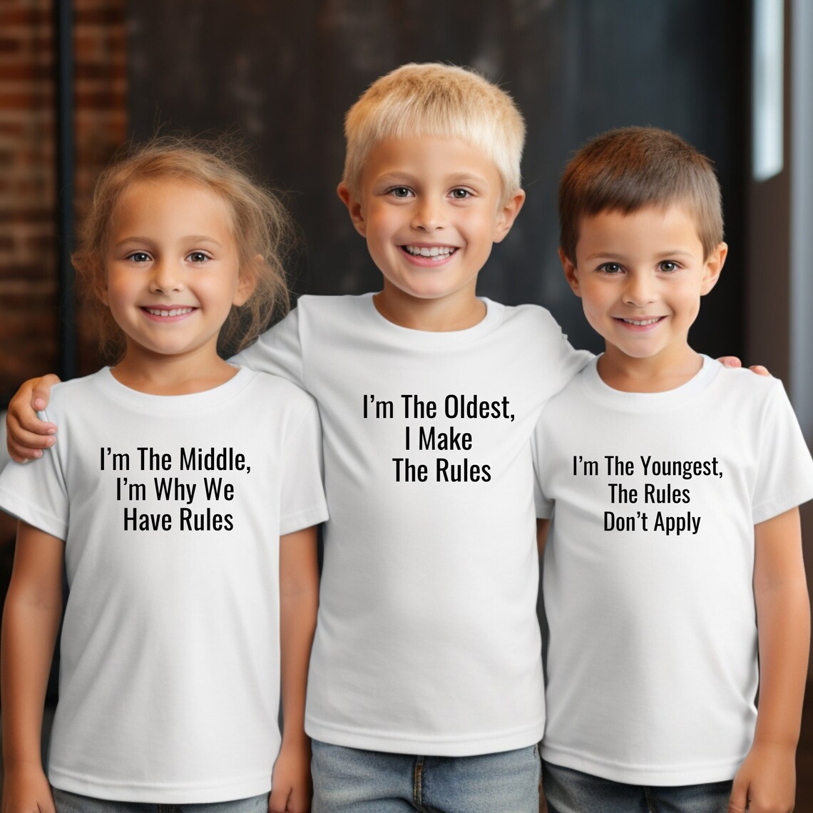 Funny Sibling Shirts About Breaking Rules! These Are Great for Family ...