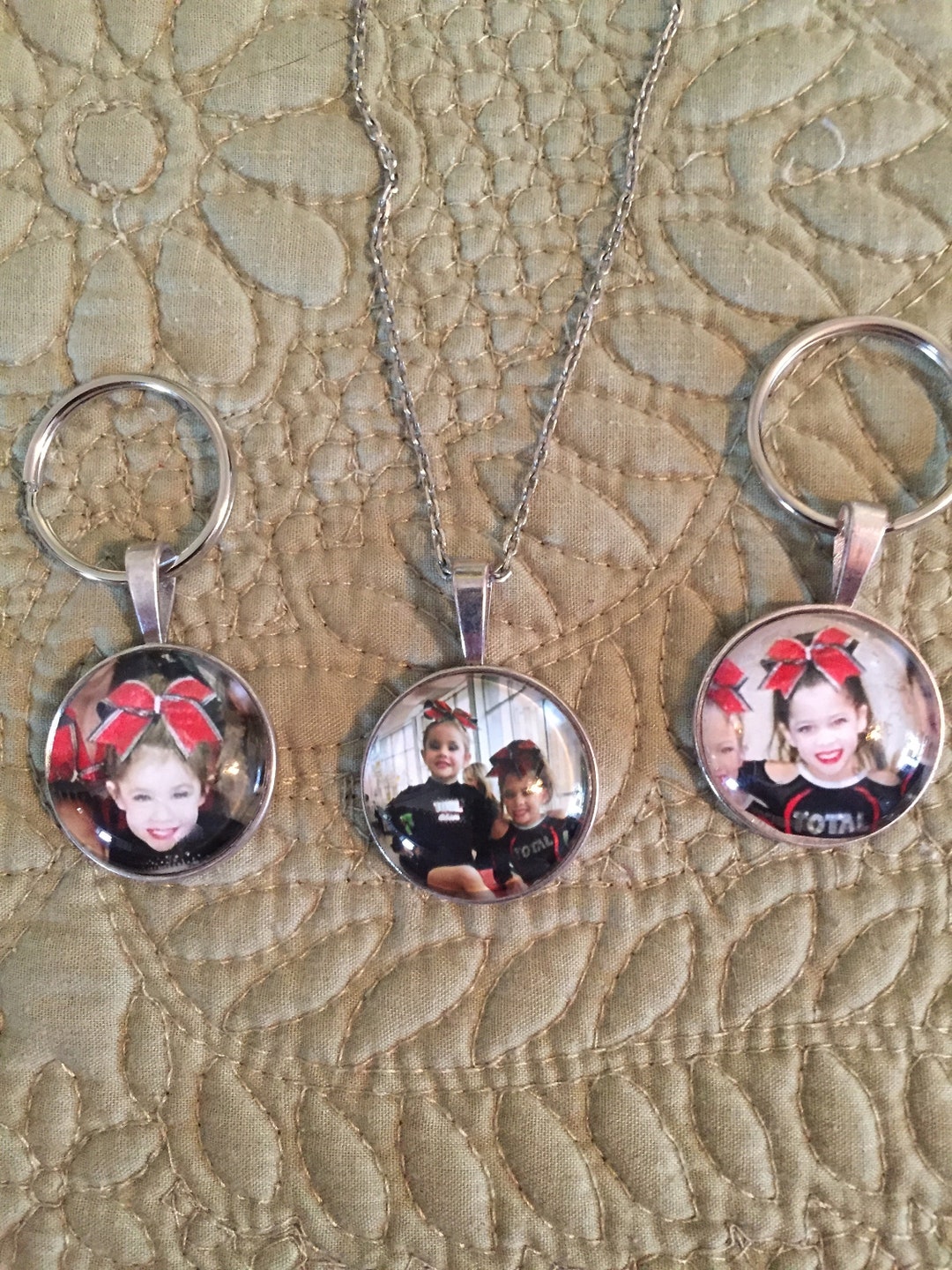 Personalized Key Chain, Pendant Necklace & Bracelets - Etsy