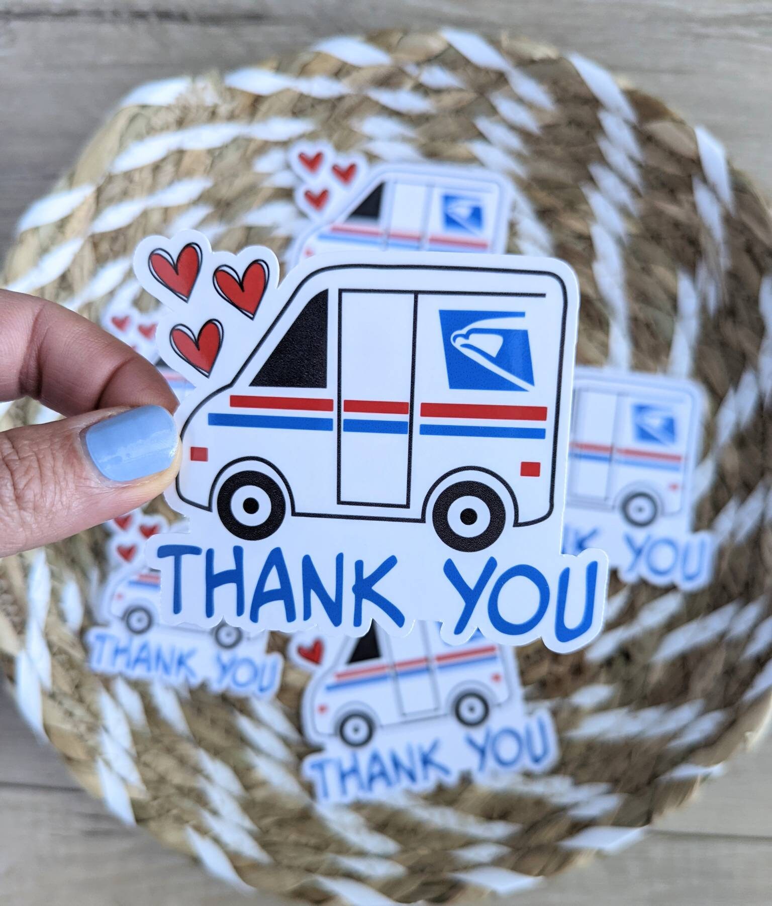 Postal Worker Appreciation Sticker Thank Your Mail Carriers - Etsy