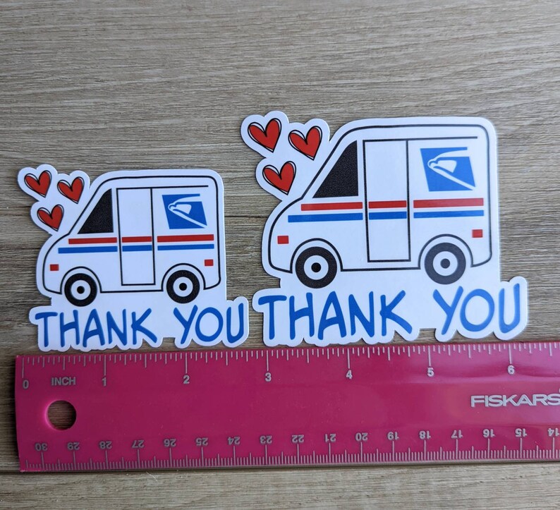 Postal Worker Appreciation Sticker Thank Your Mail Carriers - Etsy