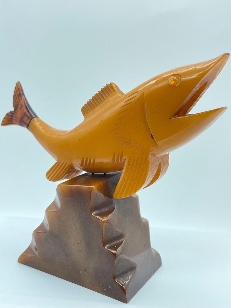 Bakelite Rare Big Fish Collectible Figures Fish Germany Exclusive ...