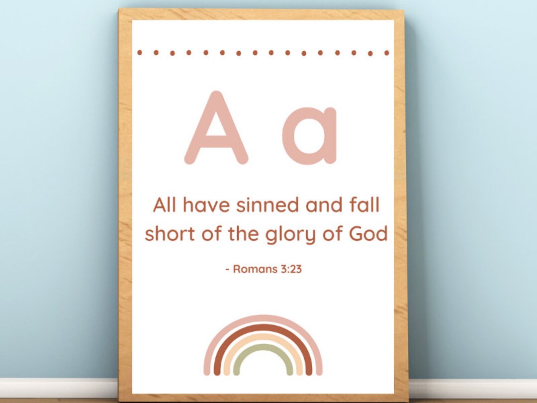 ABC Bible Verse Art (digital Download) - Etsy