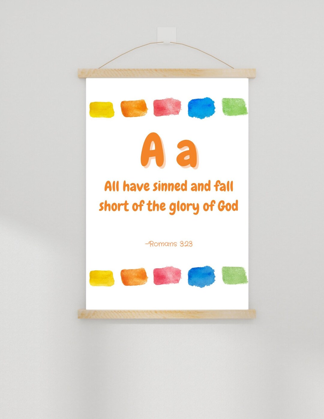 ABC Bible Verse Art (digital Download) - Etsy