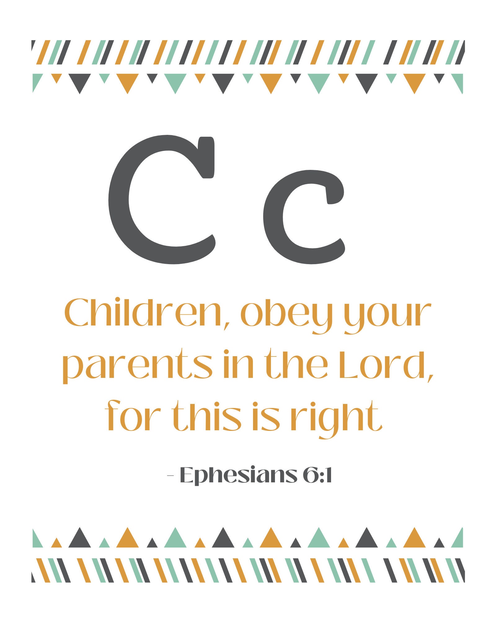 ABC Bible Verse Art digital Download - Etsy