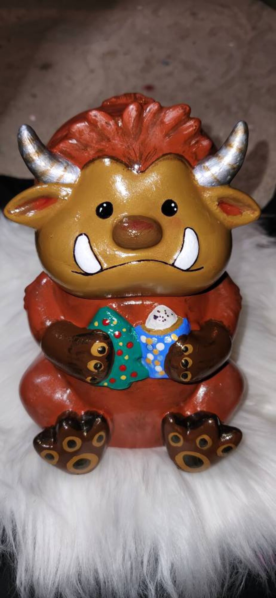 Hand Painted Inspired Ludo From Labyrinth Cookie Jar - Etsy