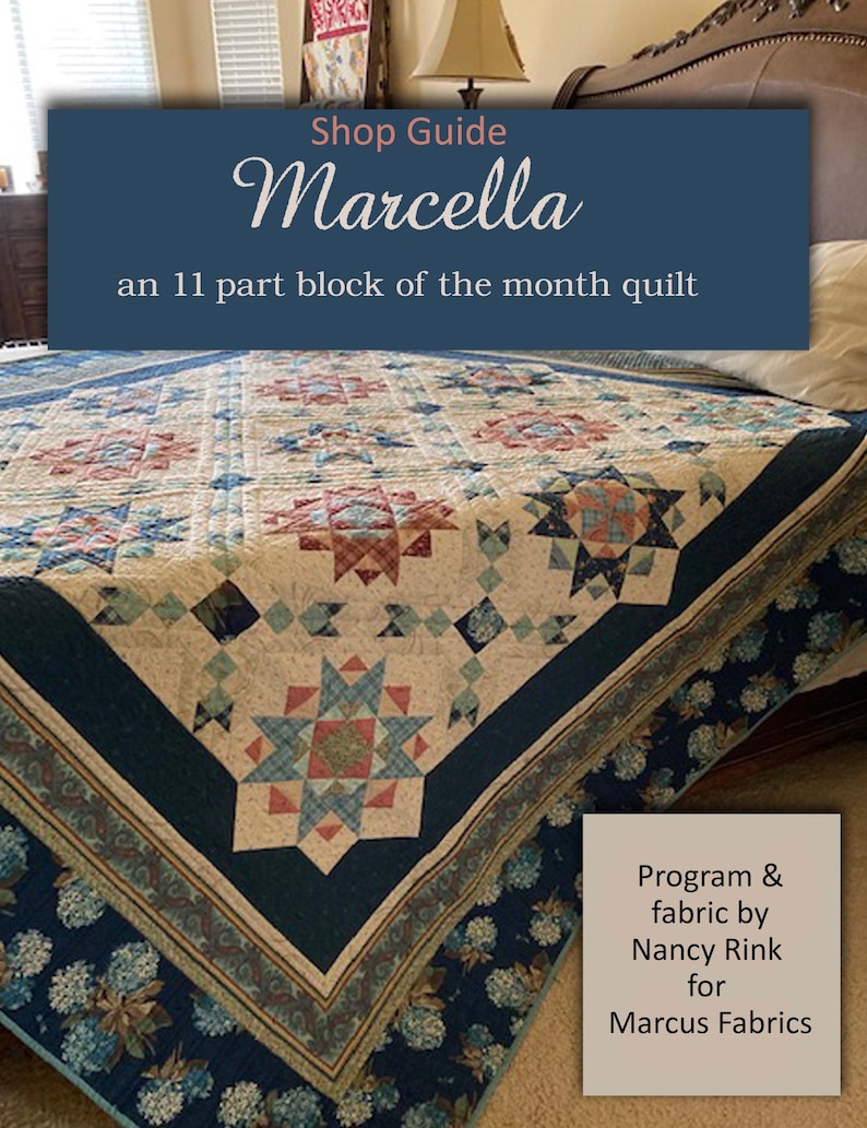 Marcella Sampler Block of the Month Quilt - Etsy