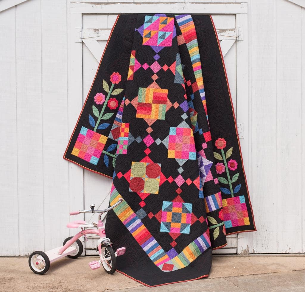 Amish With a Twist Block of the Month Sampler Pattern for 88 X 105 ...
