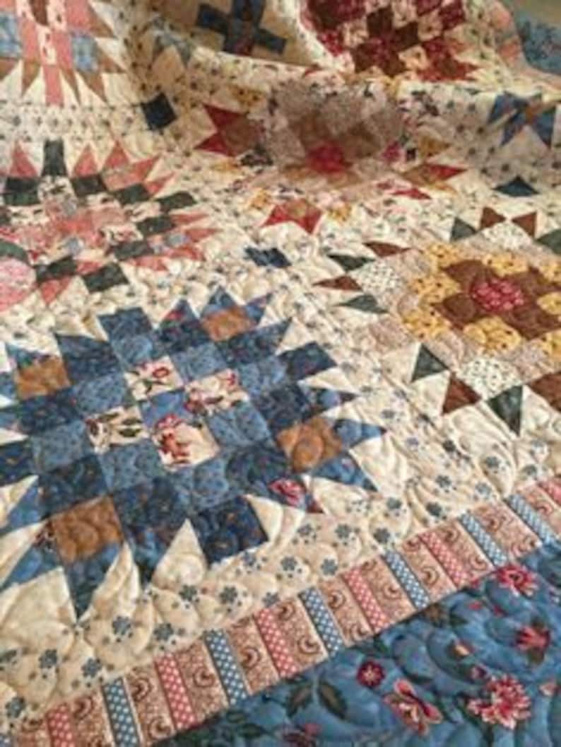 Georgetown Fat Quarter Friendly Quilt Pattern - Etsy
