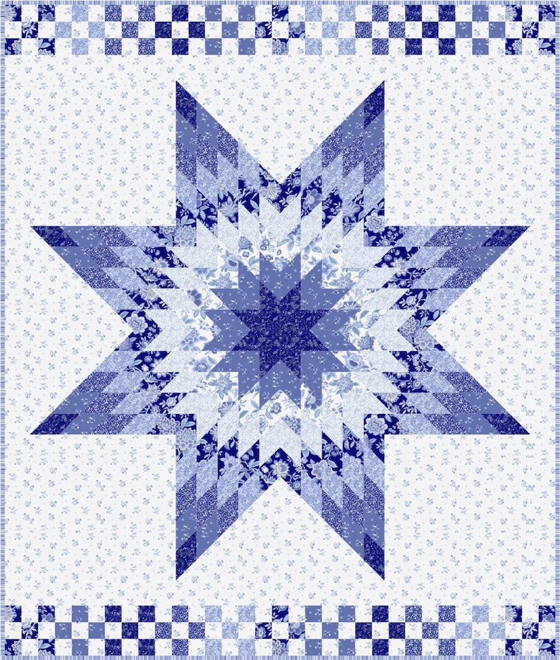 NRD305 Aglow Digital Quilt Pattern - Etsy