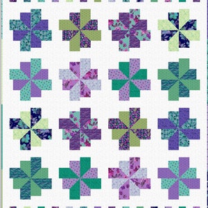 Twirl Quilt Pattern - Etsy