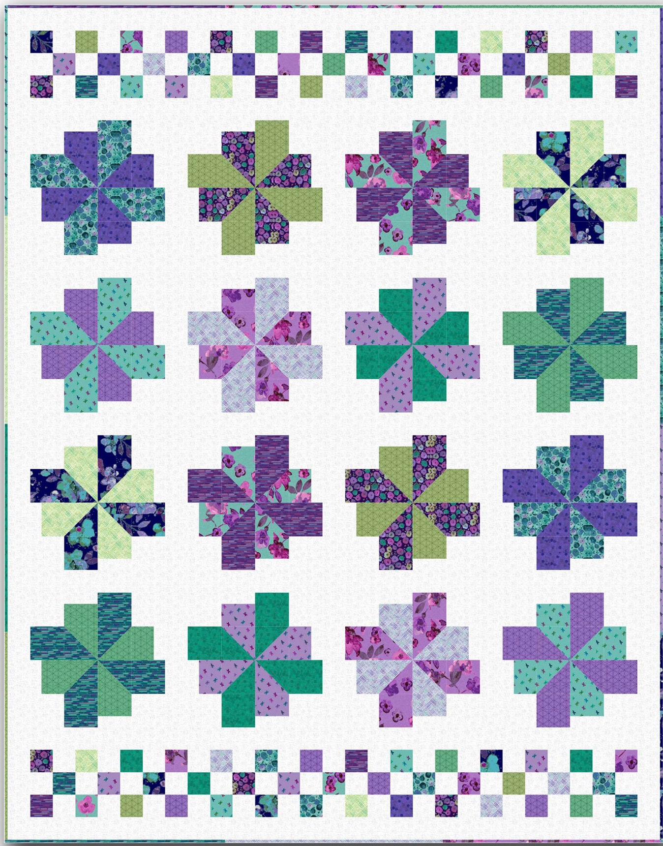 Twirl Quilt Pattern - Etsy