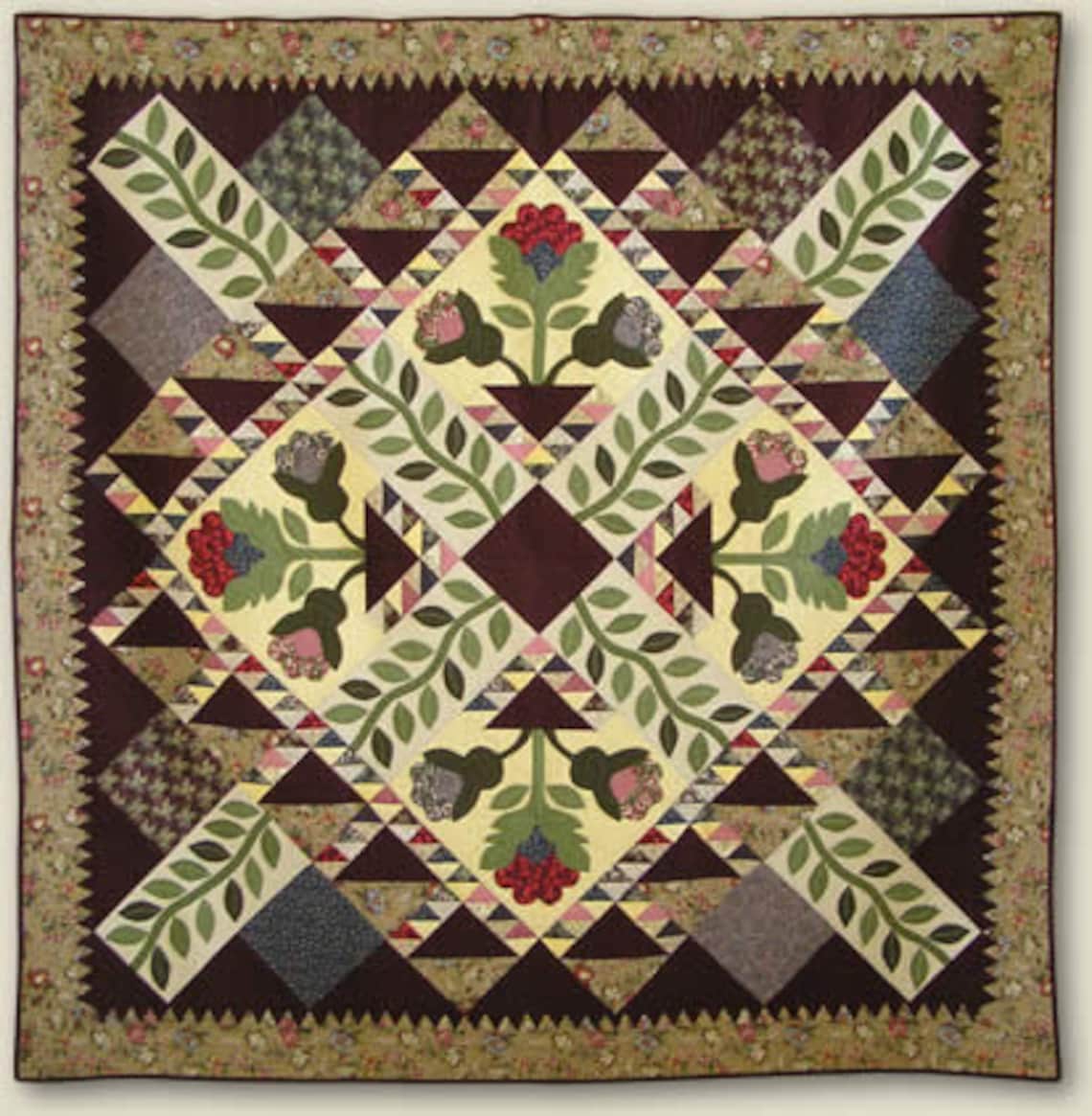 Country Crossroads Block of the Month Quilt Pattern - Etsy