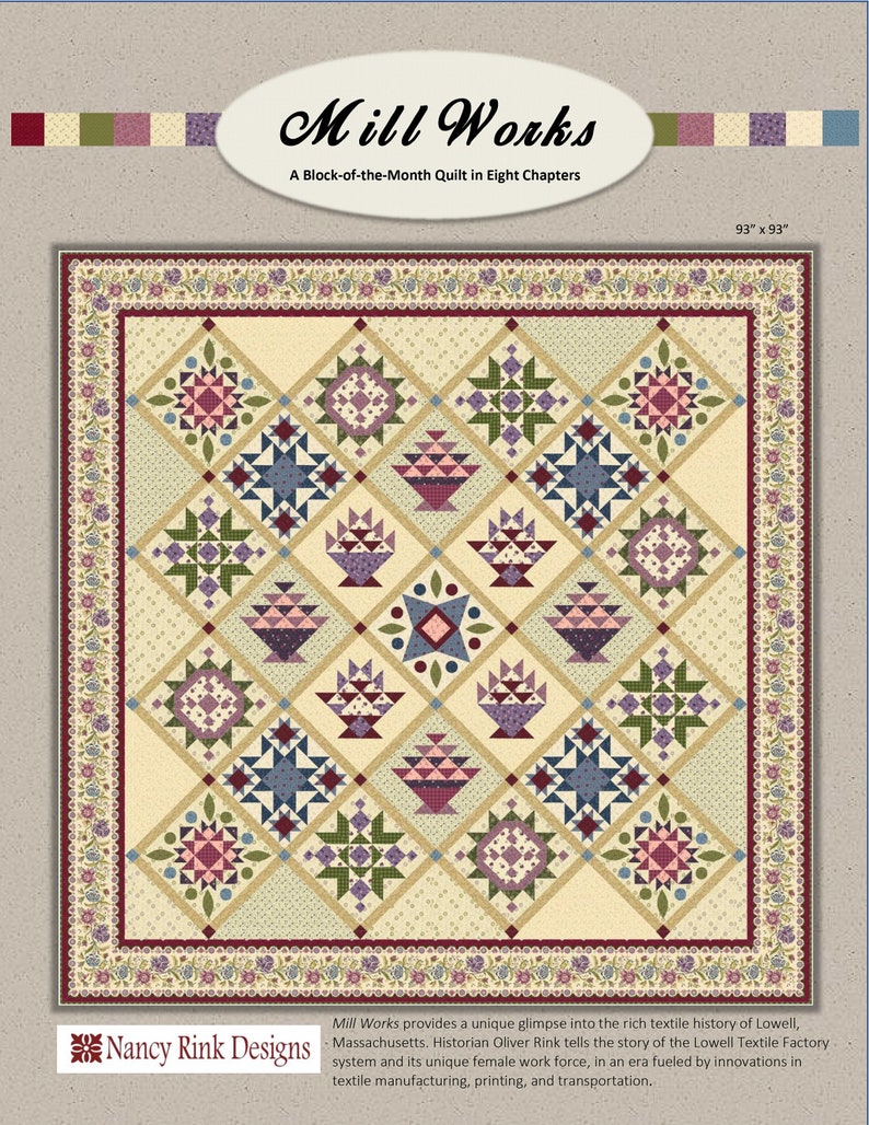 Mill Works Sampler Pattern - Etsy