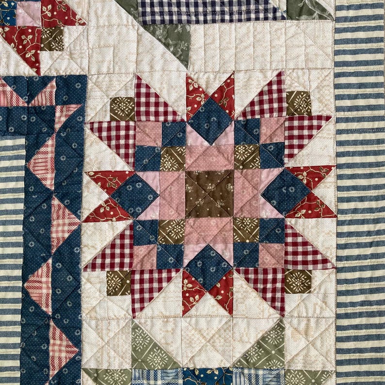 Haberdashery Sampler Quilt Pattern: Nancy Rink Design (PDF Pattern) - Etsy