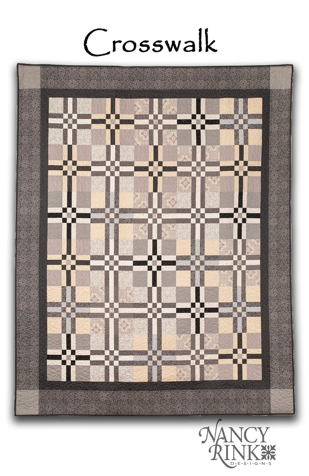 Crosswalk Quilt Pattern: Easy Piecing (PDF Pattern) - Etsy