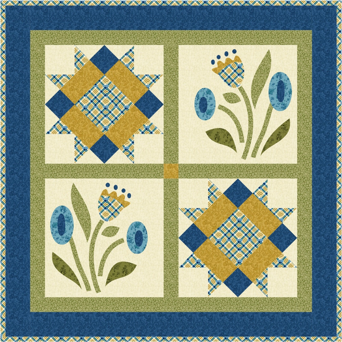 Best Friends Wall Hanging and Runner Quilt Pattern - Etsy