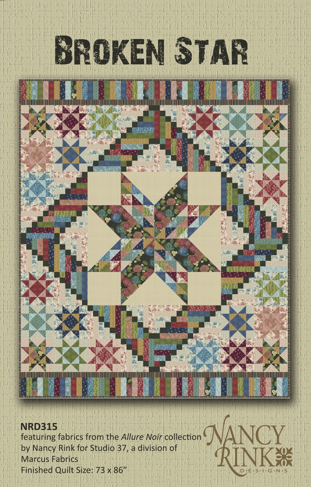 Broken Star Quilt Pattern - Etsy