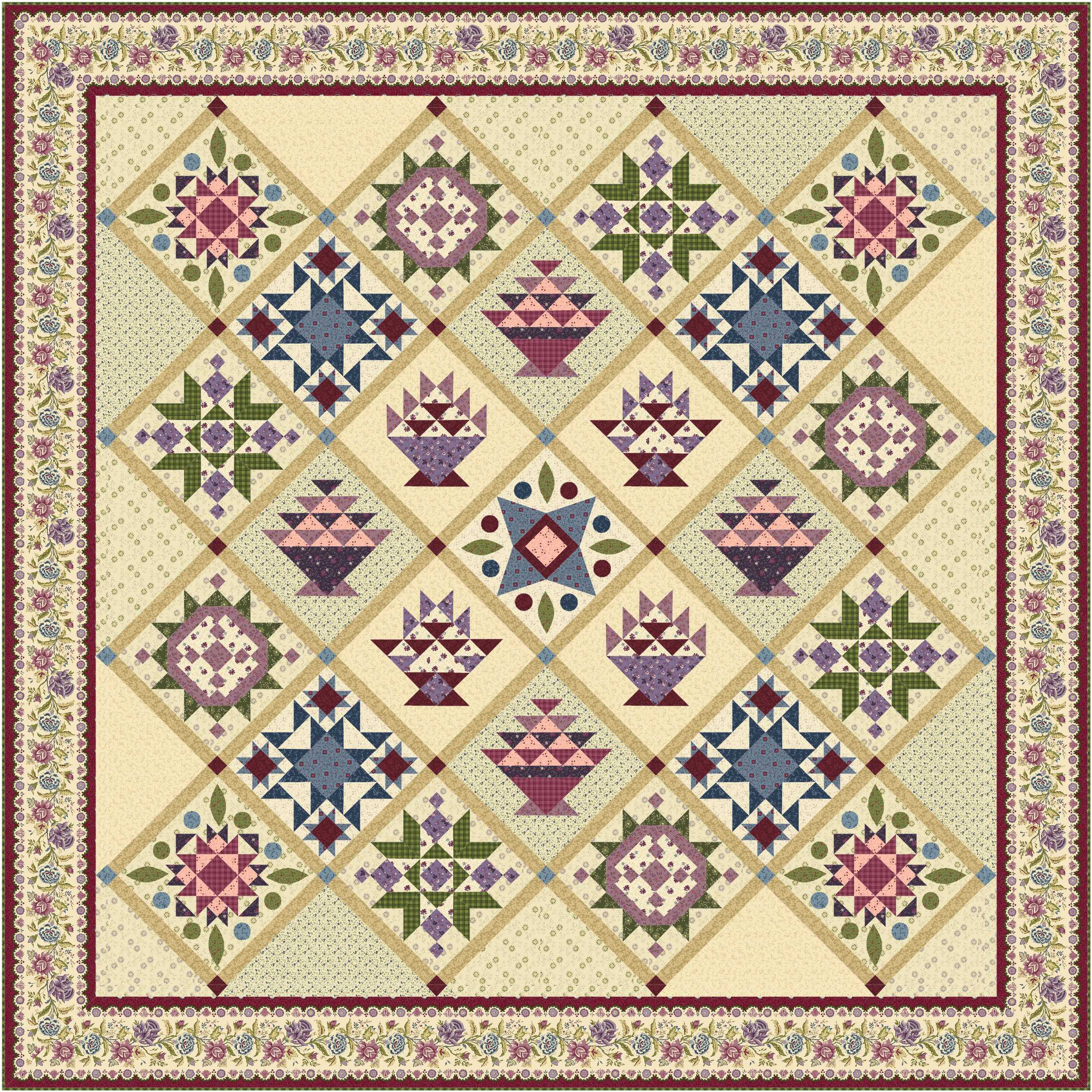 Mill Works Sampler Pattern - Etsy